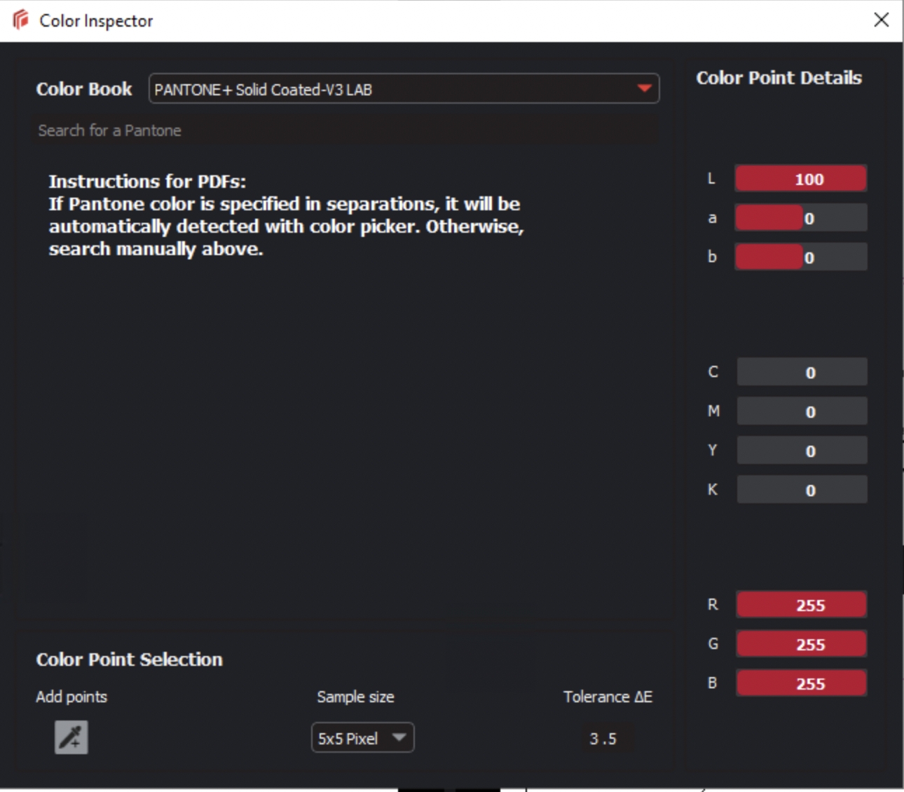 Color Inspection - Step-By-Step